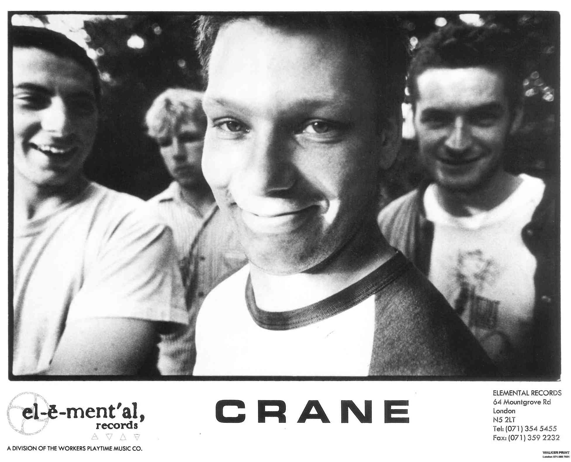 Crane Irish Tour 1992 - Hope Collective